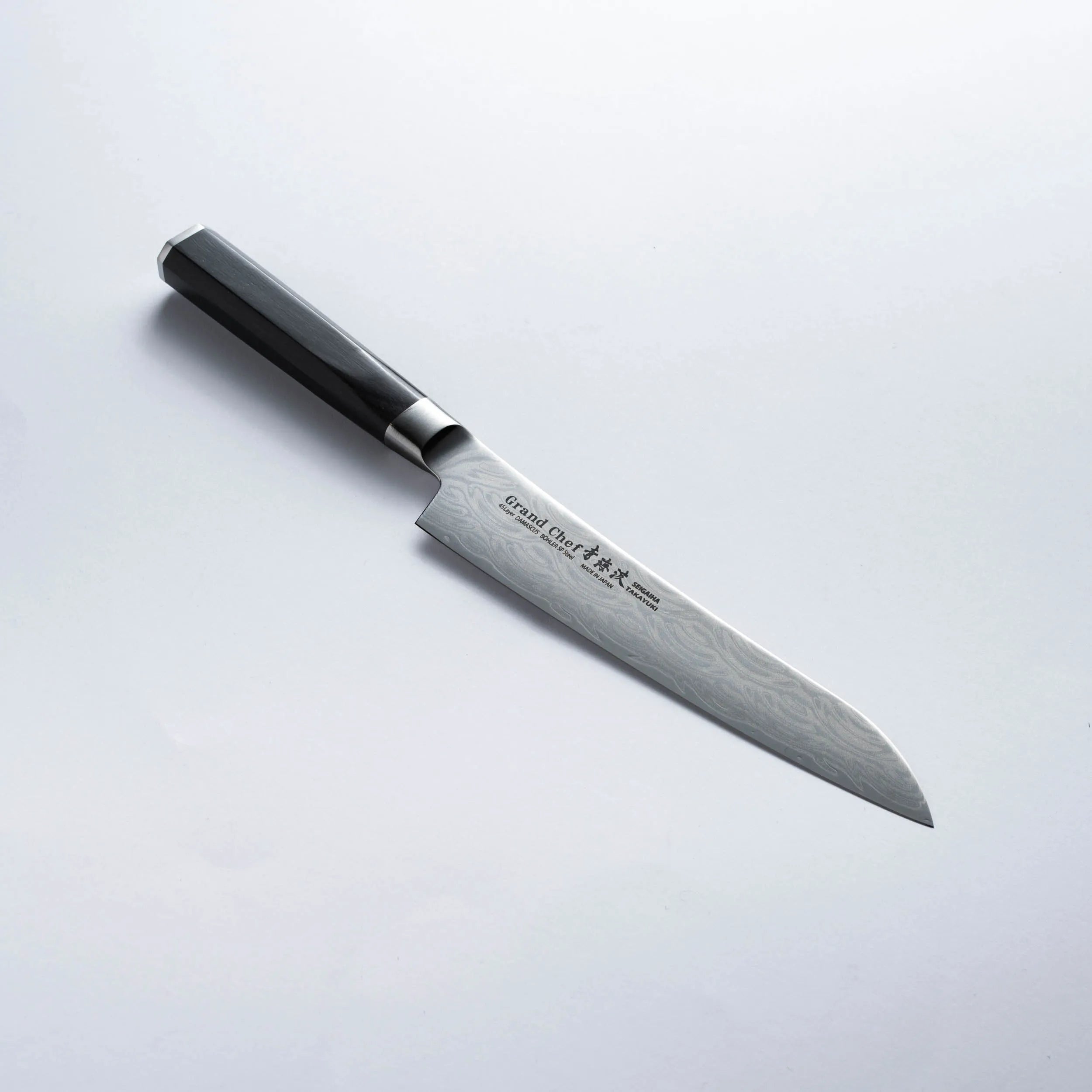 SAKAI TAKAYUKI - SEIGAIHA - Petty 45 Layer Damascus Hammered - PETTY ...